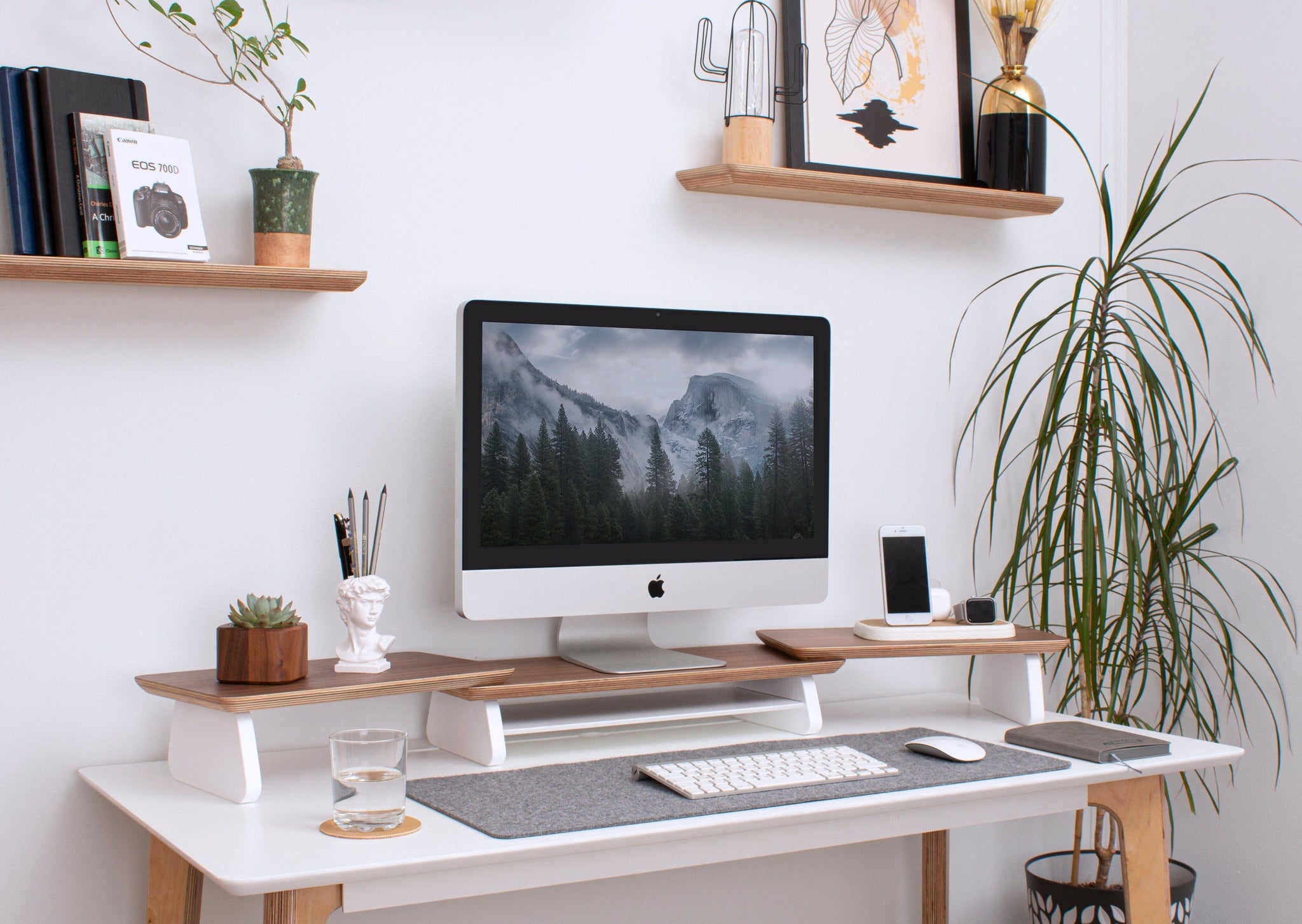 Universal monitor stand